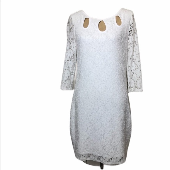 Laundry by Design | Dresses | Laundry Stretch Lace Key Hole Neckline ...